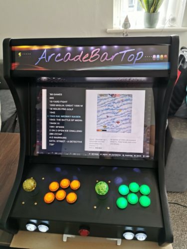 Arcade Bartop Cabinet